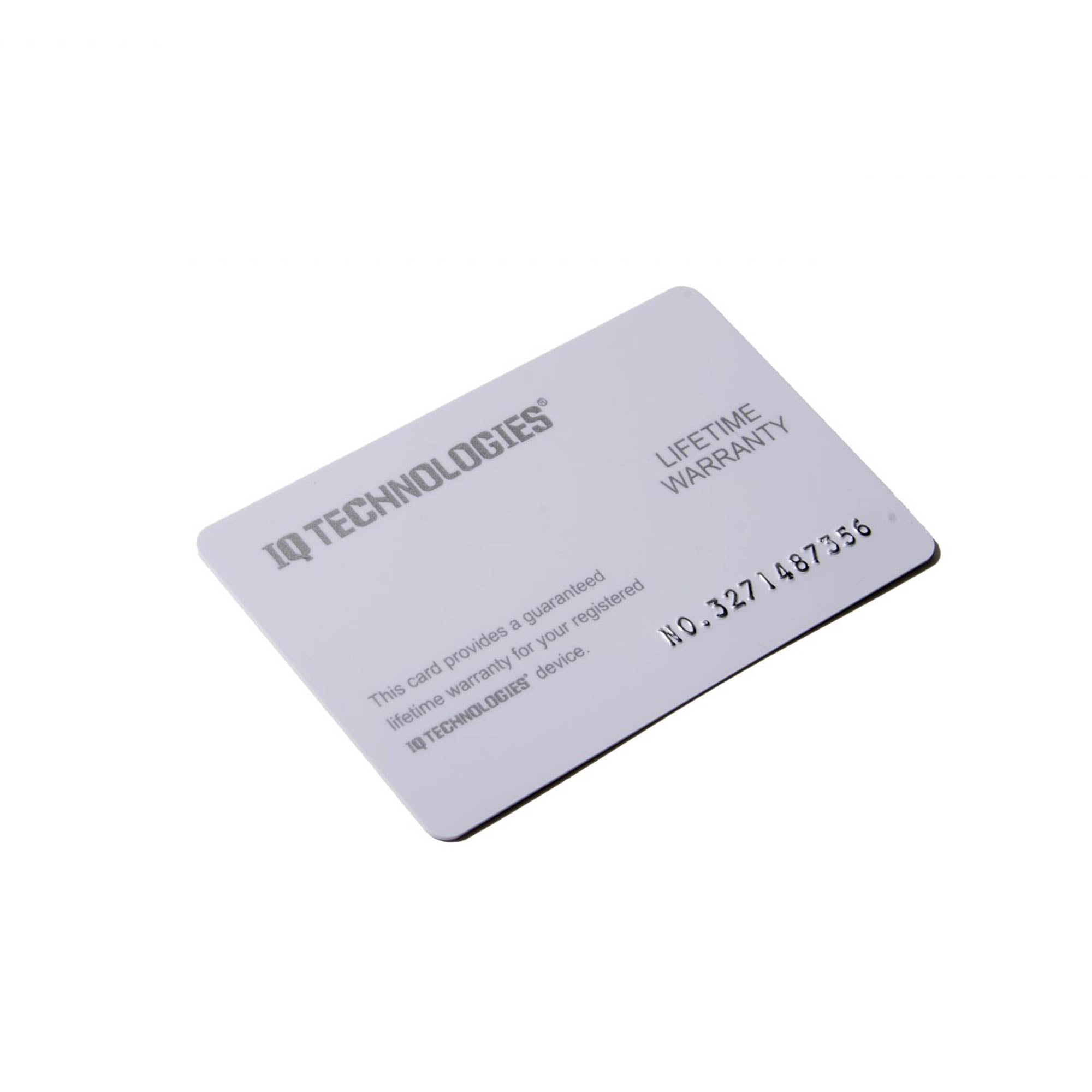 Lifetime Warranty Card For All IQ Massager Tens Units – IQSkyline
